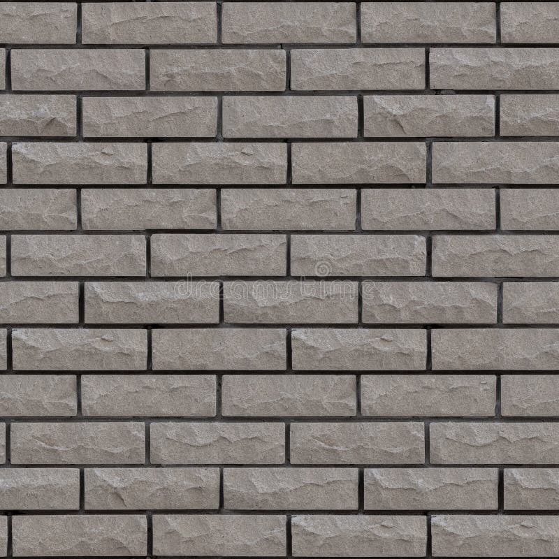 Seamless Texture with Gnawed and Chipped Surfaces Brick Stock Photo ...