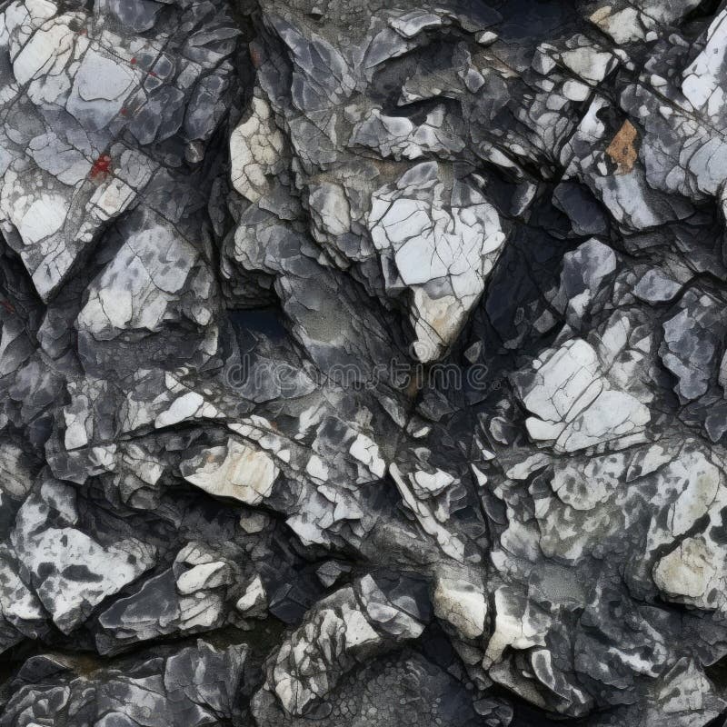 Seamless Texture of Granite Stones Stock Illustration - Illustration of ...