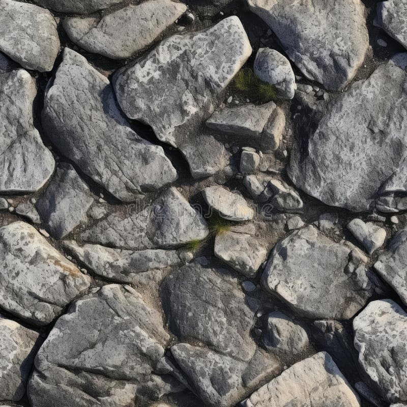 Seamless Texture of Granite Stones Stock Photo - Image of surface ...