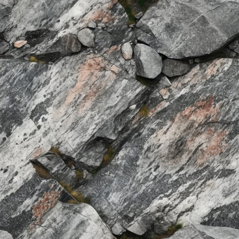 Seamless Texture of Granite Stones Stock Image - Image of background ...