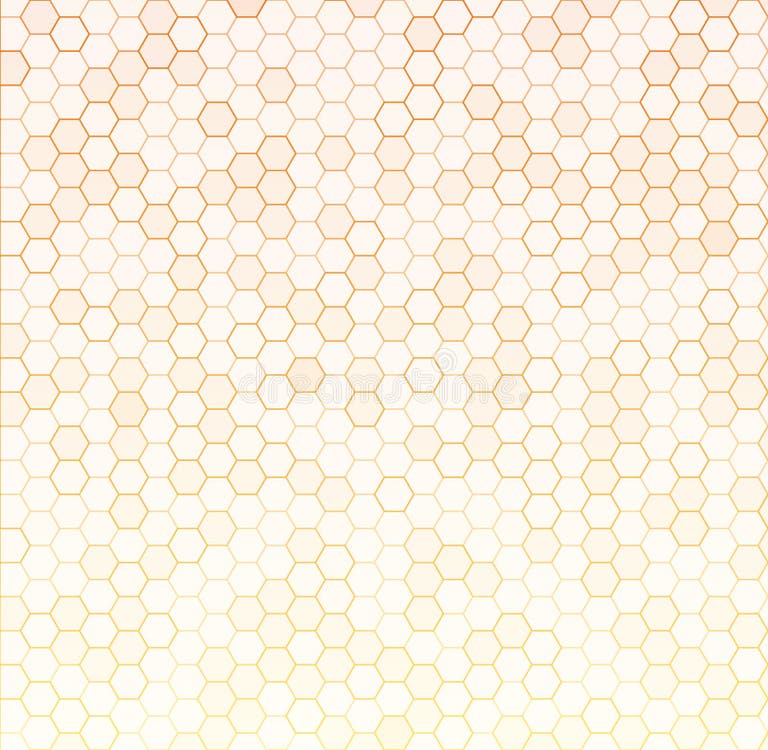 Seamless Texture Gray Hex Grid. Vector Illustration Stock Vector ...