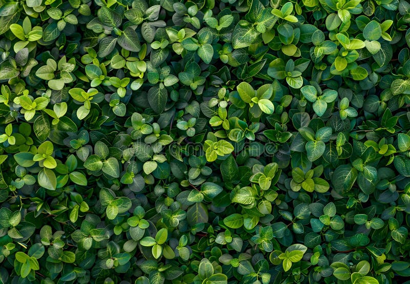 Green Foliage Texture Seamless Pattern Stock Illustration ...