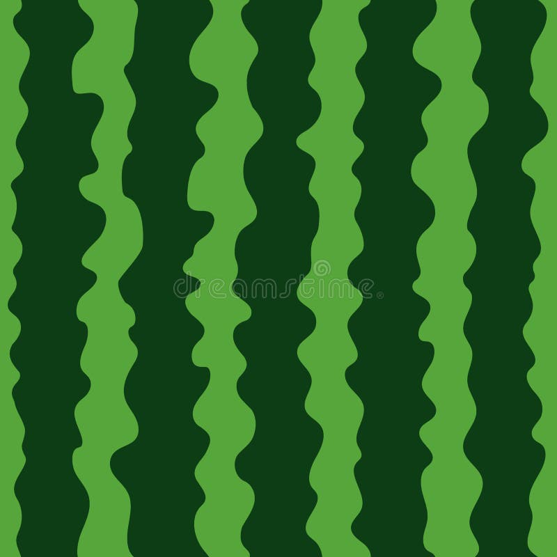 Seamless Texture with Green Watermelon Skin. Endless Pattern with ...