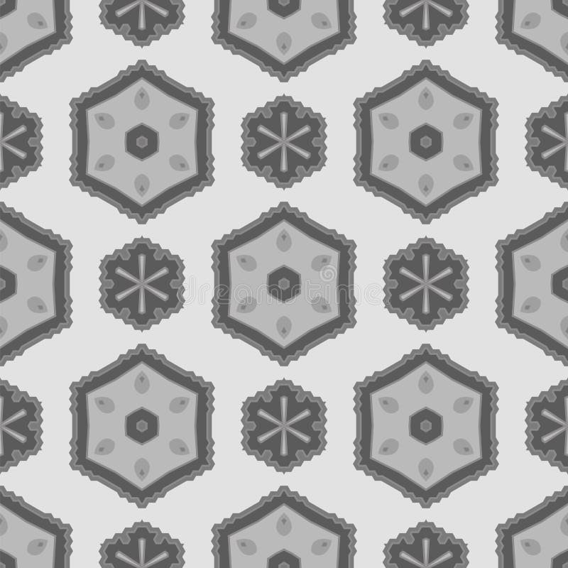 Seamless Texture on Grey. Element for Design Stock Vector ...