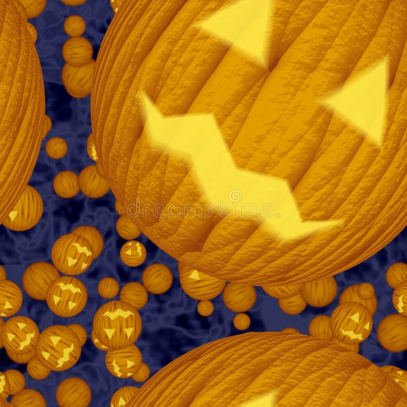 Seamless Texture of Halloween Pumpkin Stock Photo - Image of seamless ...