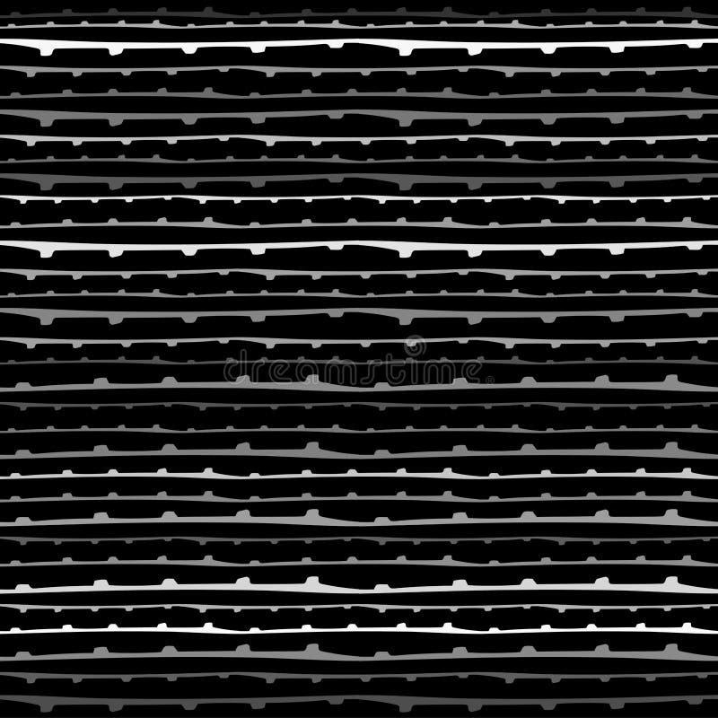 Seamless Texture of Horizontal Lines, Vector Pattern of Digital Waves ...