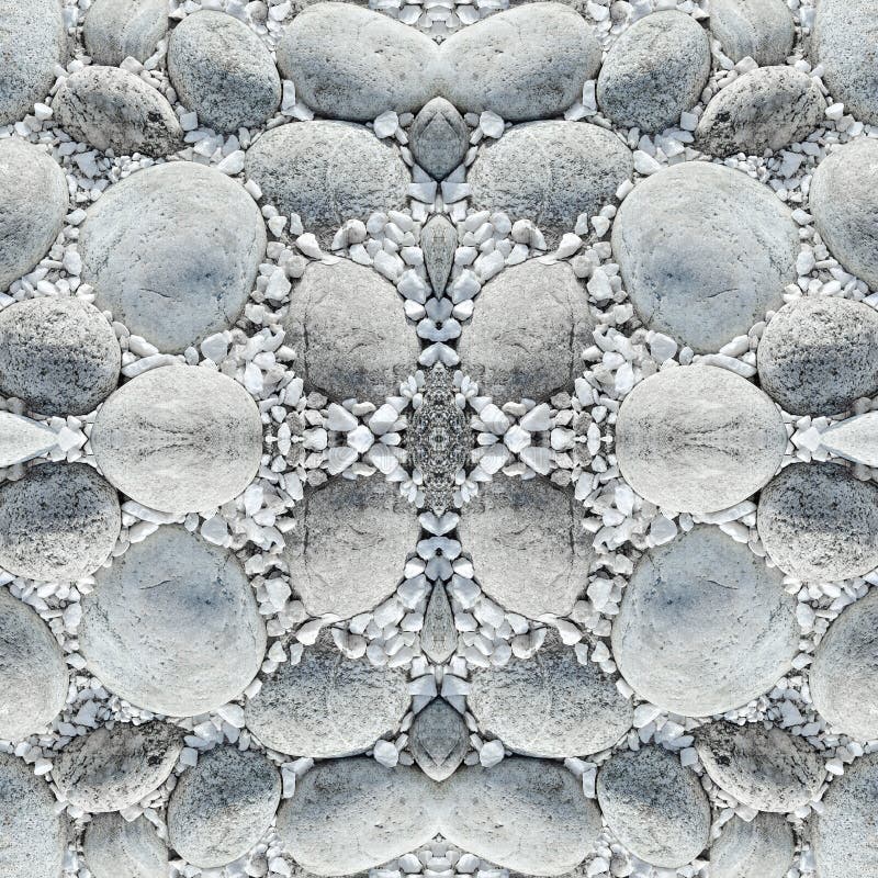 Seamless Texture of Large and Small Stones Stock Photo - Image of floor ...