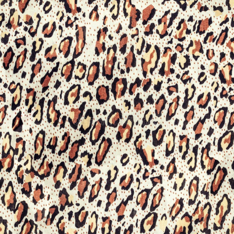 Seamless Texture of Leopard Cloth Stock Photo - Image of leopard ...
