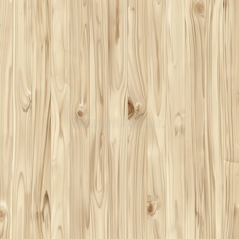 Seamless Texture of Light Wood, Showcasing the Natural Grain and ...