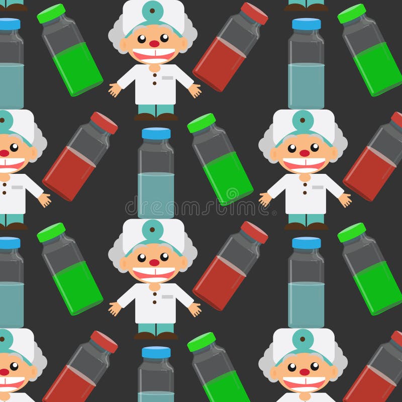 Seamless Texture For Medical-themed Design Stock Illustration ...