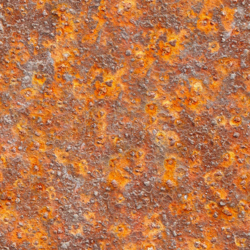 Seamless Texture - Metal with Corrosion Stock Image - Image of grunge ...