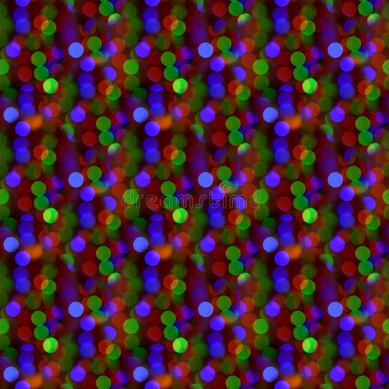 Seamless Texture Multi-colored Lanterns, Festive Background in Blur ...