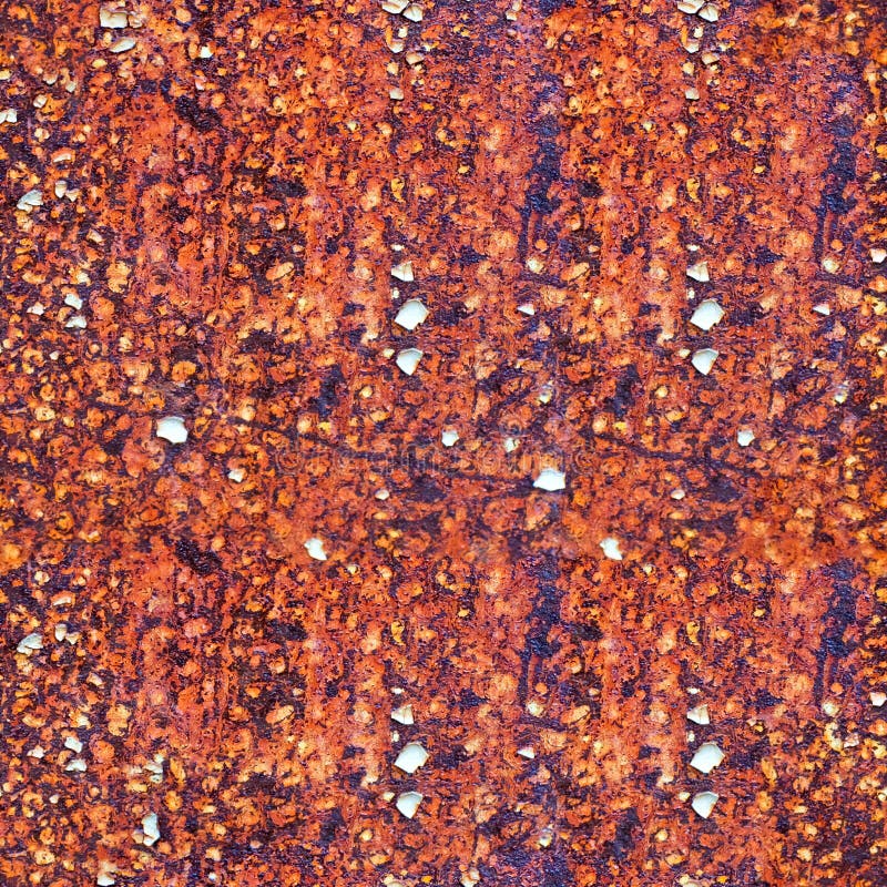 Metallic Old Wall with Rust. Grunge Texture Stock Image - Image of ...