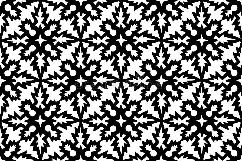 Seamless Texture of Ornate Latticework Pattern, 3D Bump Illustration ...