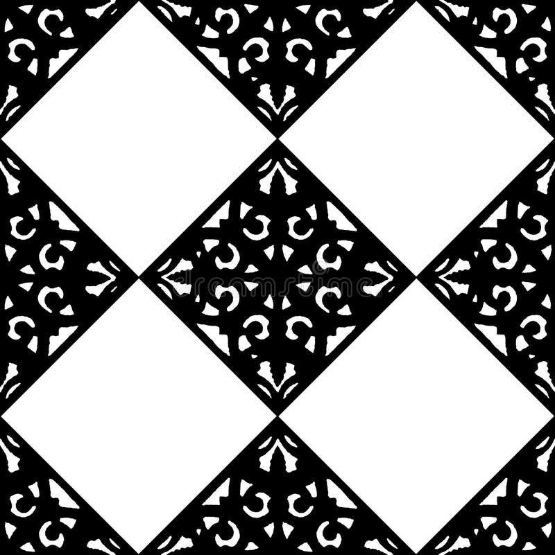 Seamless Texture of Ornate Latticework Pattern, 3D Bump Illustration ...