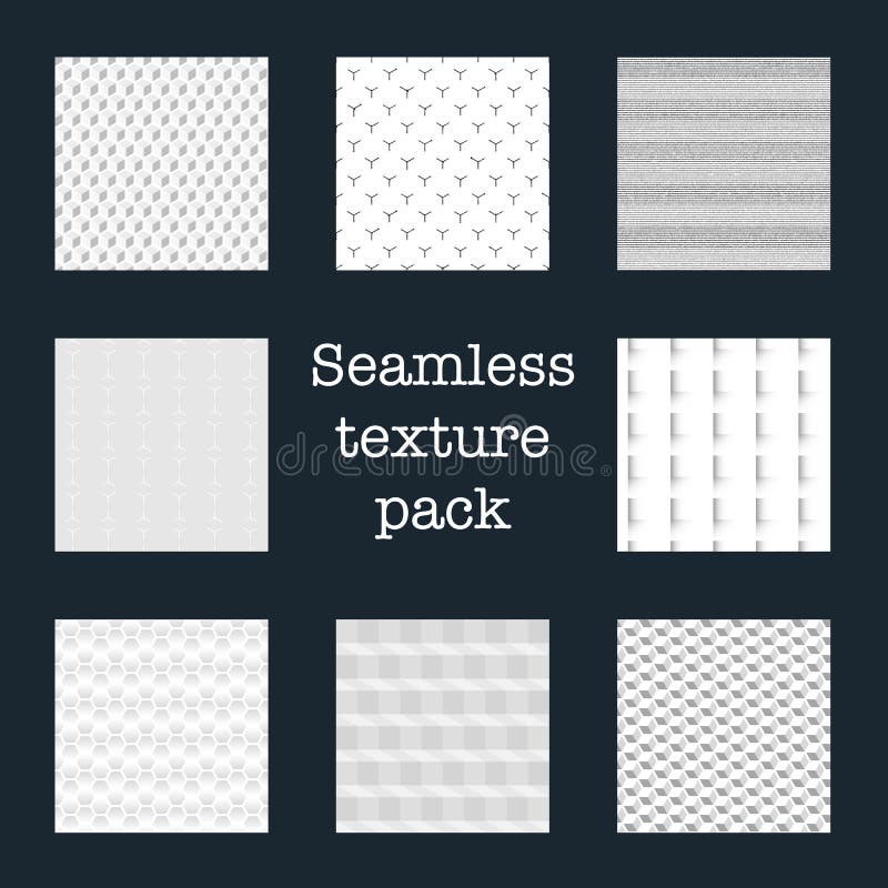 Seamless texture pack stock vector. Illustration of infinite - 99132839