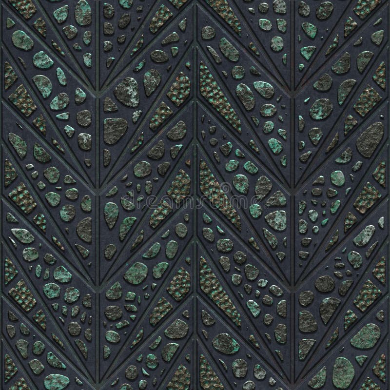 Metallic Seamless Texture with Chevron Pattern, Bronze and Copper Color ...
