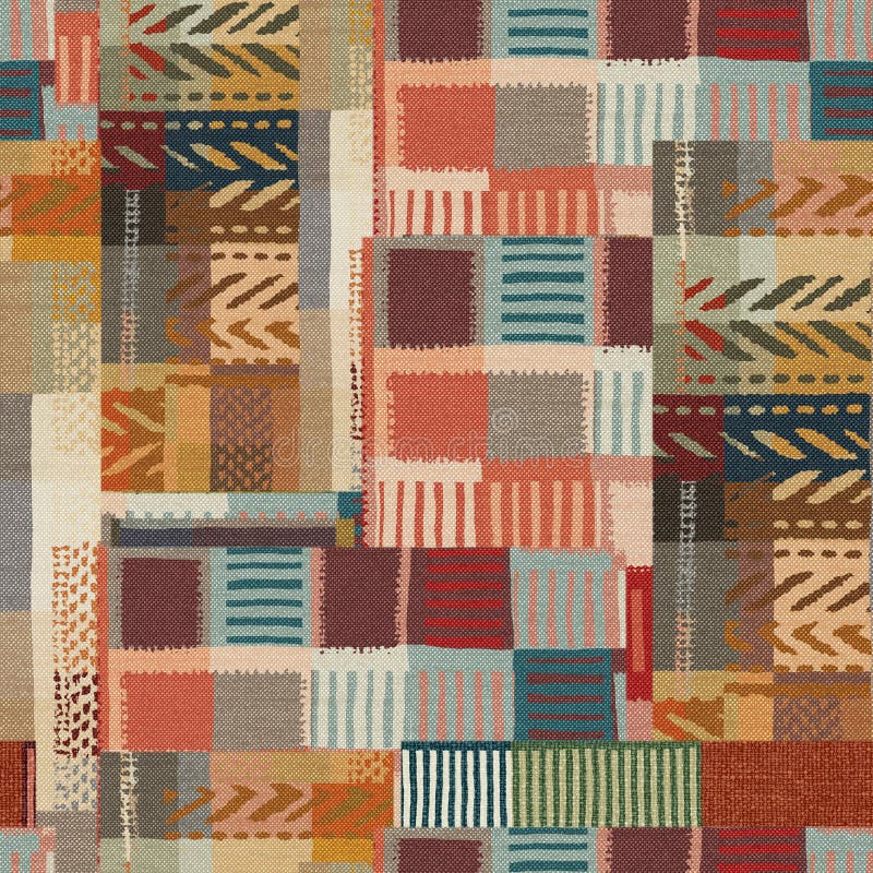 Rug Seamless Texture with Ethnic Pattern, Fabric Texture, Grunge ...