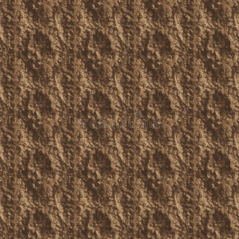 Seamless Texture Pattern in Baroque and Rococo Style Stock Illustration ...