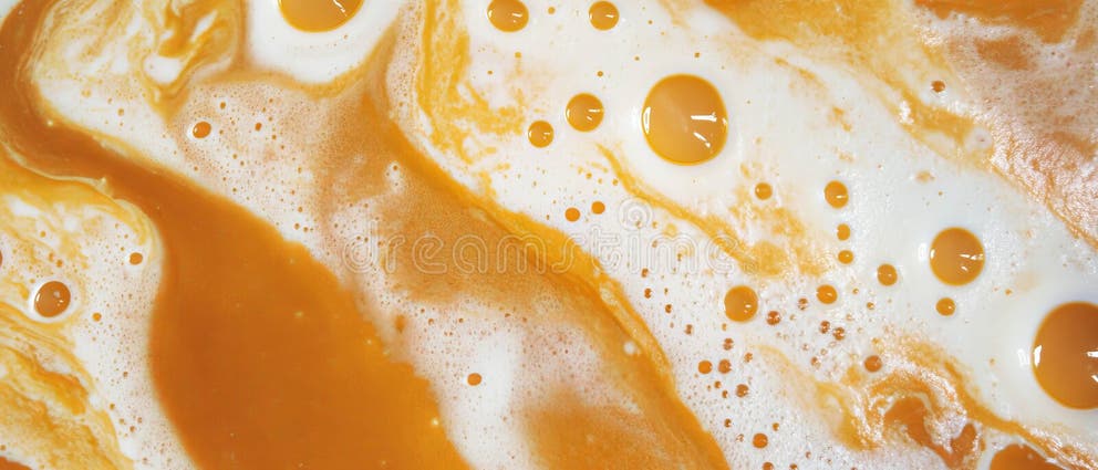 Seamless Texture Pattern of Pancake Batter Ready for Cooking and ...