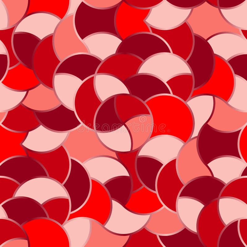 Seamless tile pattern stock vector. Illustration of rounded - 100292930