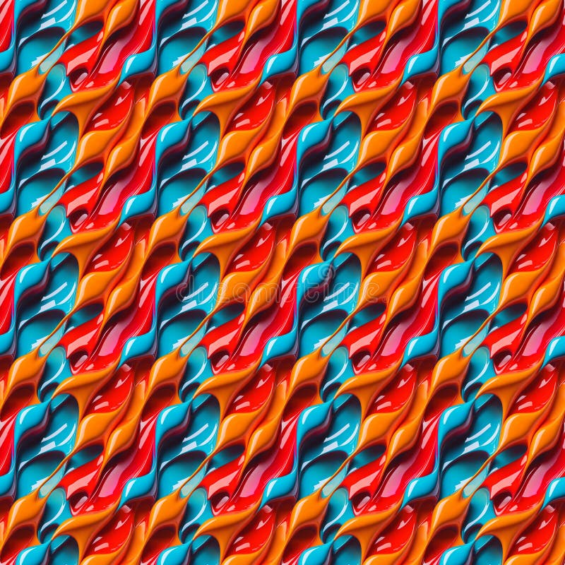 Seamless Texture Pattern Similar To Multi-colored Paints Stock ...