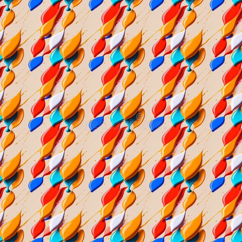 Seamless Texture Pattern Similar To Multi-colored Paints Stock ...