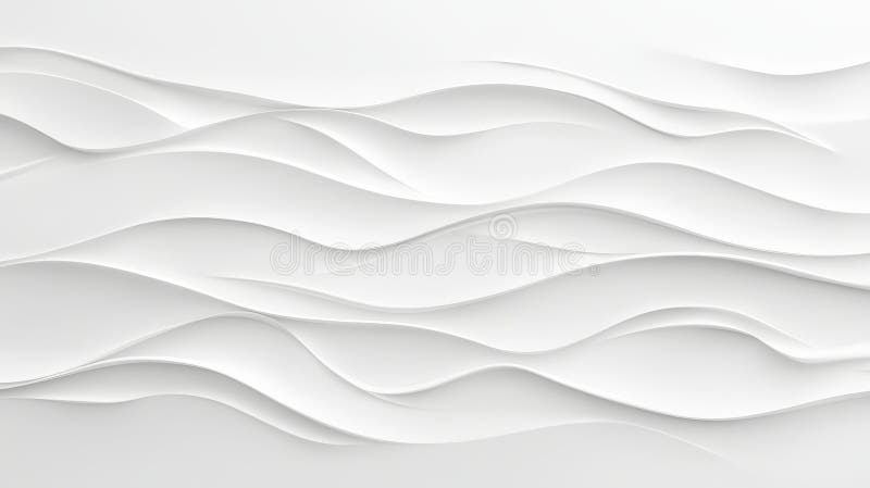 Seamless Texture Pattern with Simple Wave Forms Monochromatic in White ...