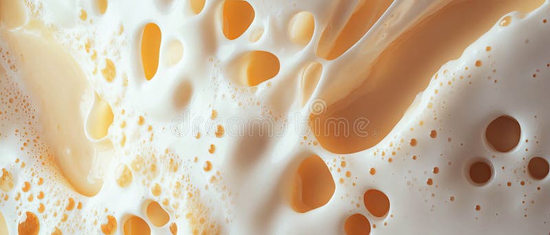 Seamless Texture Pattern of Smooth Pancake Batter Ideal for Cooking ...