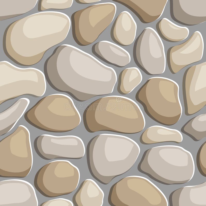 Set of Seamless Stone Textures. Vector Repeated Patterns of 3D Brick ... Set of Seamless Stone Textures. Vector Repeated Patterns of 3D Brick ...