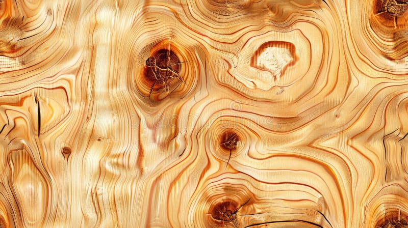 Seamless Texture of Pine Wood with a Lighter Tone, Featuring Visible ...