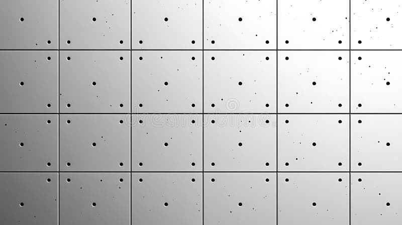 Seamless Concrete Panels Texture with Black Dots Minimalist ...