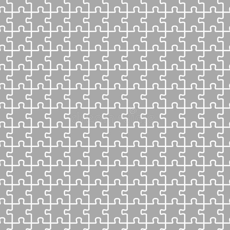 Seamless Texture of a Puzzle Piece. Pattern for Fabrics and Packaging ...