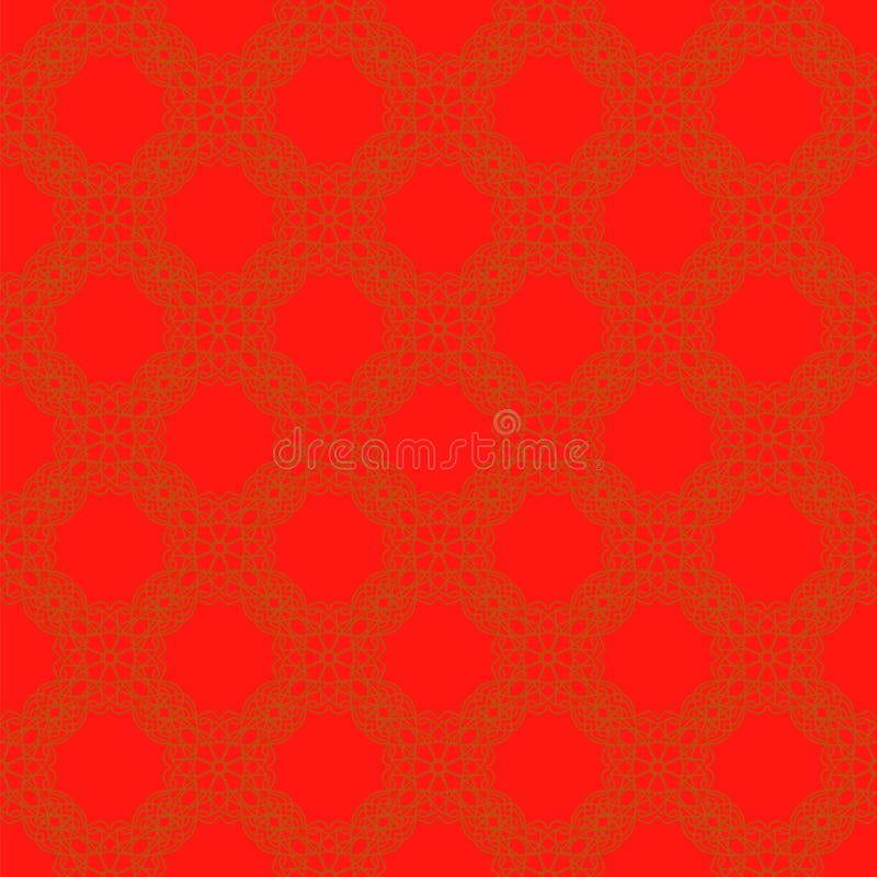 Seamless Texture on Red. Element for Design Stock Vector - Illustration ...