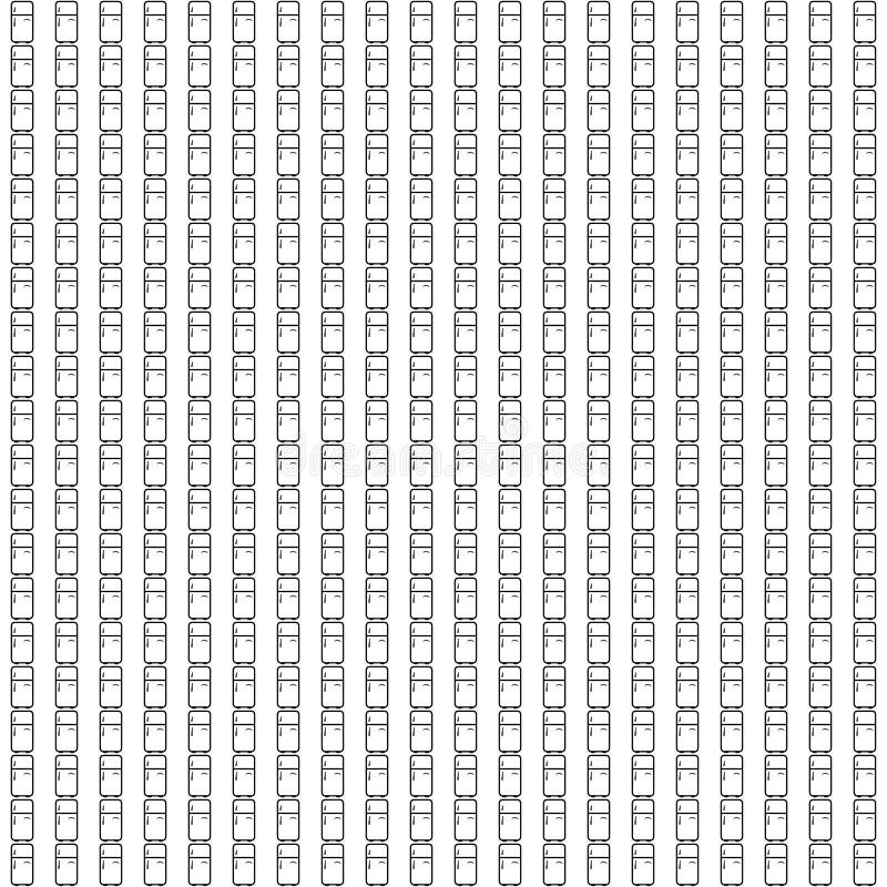 Seamless Texture Refrigerator Stock Vector - Illustration of element ...