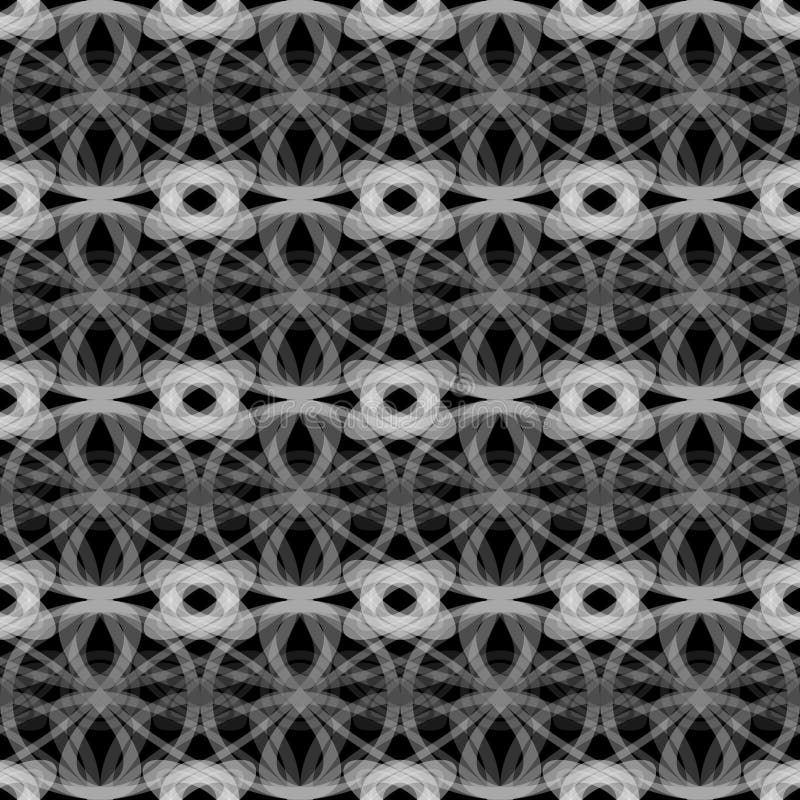 Seamless Texture with Rings. Abstract Background Stock Vector ...