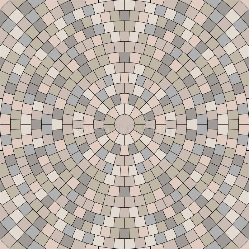 Circular Brick Patterns