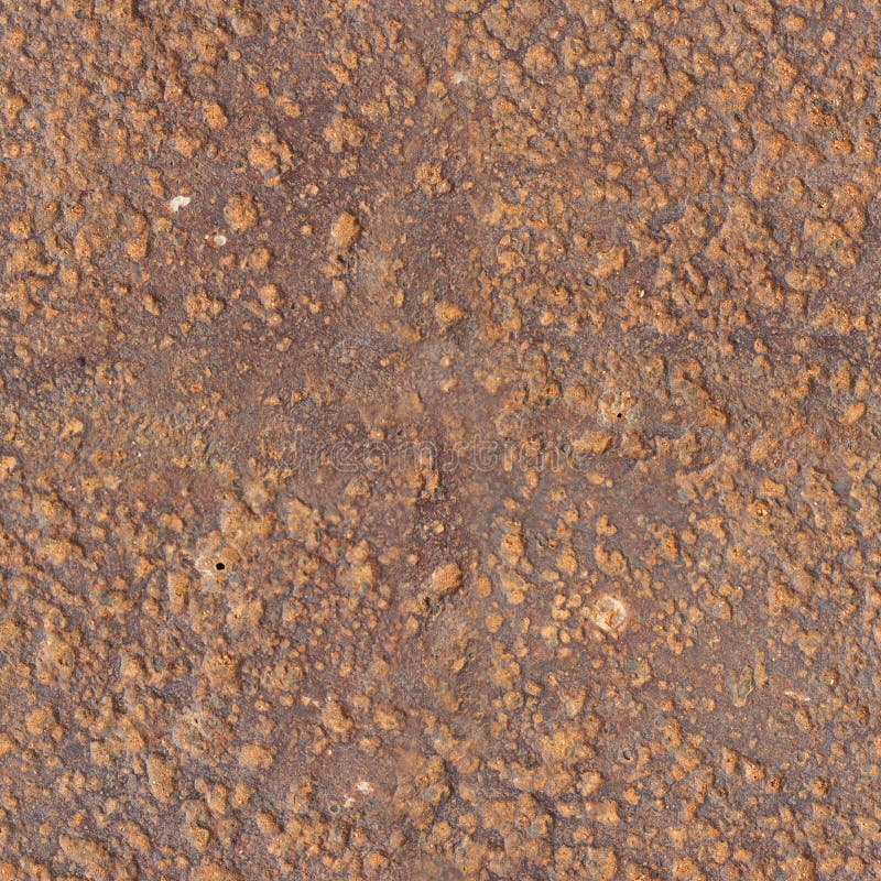 Seamless Texture Rusty Iron Stock Image - Image of grid, orange: 80358247