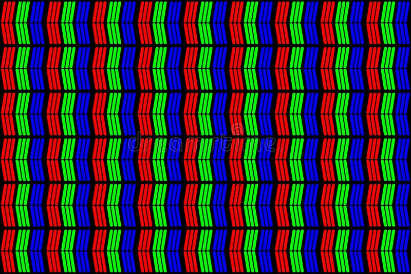 Seamless Texture of the S-IPS and AS-IPS LCD Screen with Red, Green and ...