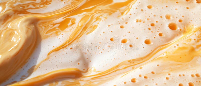 Seamless Texture of Smooth Pancake Batter for Culinary Designs and ...