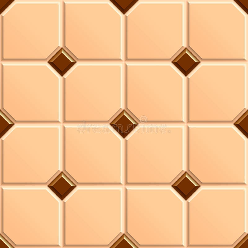 Set of Seamless Floor and Wall Tiles Textures. Vector Repeated Patterns ...