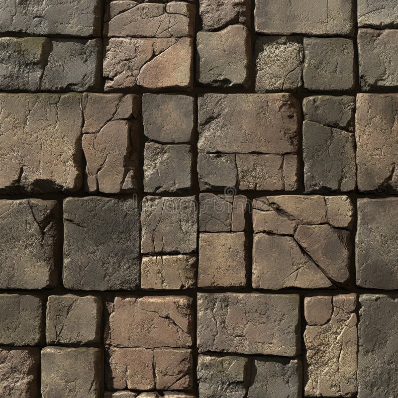 Seamless Texture of Stone Wall. Vector Illustration. Eps 10 Stock ...