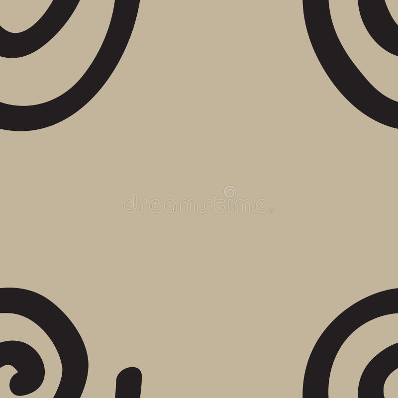 Seamless Texture with Swirls Stock Vector - Illustration of decoration ...