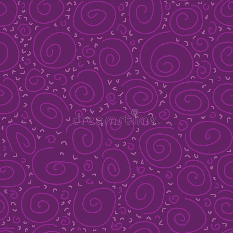 Seamless Texture with Swirls Stock Illustration - Illustration of ...