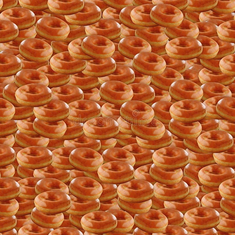 Glazed Doughnuts Seamless Texture Tile Stock Photos - Free & Royalty ...