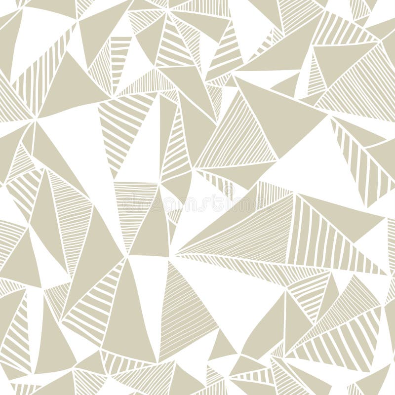 Seamless Texture with Triangles, Endless Pattern. Stock Vector ...