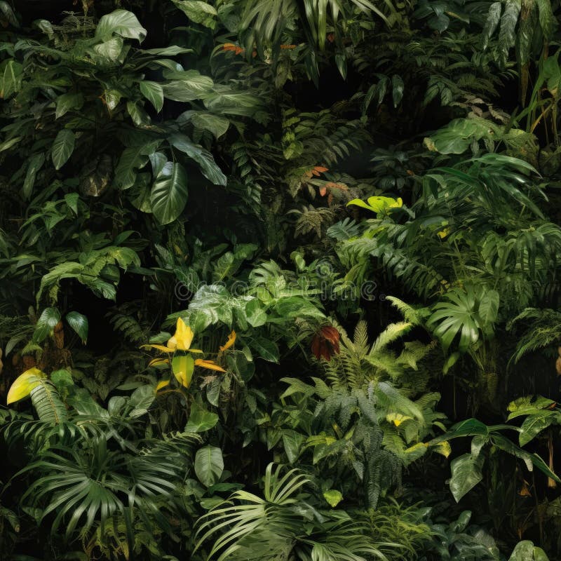 Seamless Texture. Tropical Jungle Stock Photo - Image of tropical ...