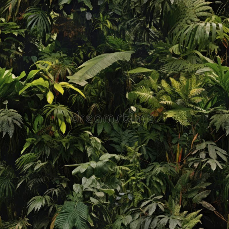 Seamless Texture. Tropical Jungle Stock Photo - Image of fashion ...