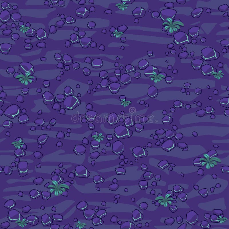 Seamless Texture Violet Ground with Small Stones for Concept Design ...
