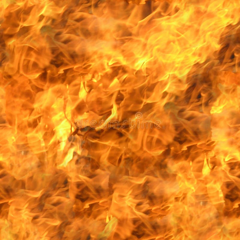 Seamless Texture or Wallpaper, Fire Flame Texture. Blaze Flames ...